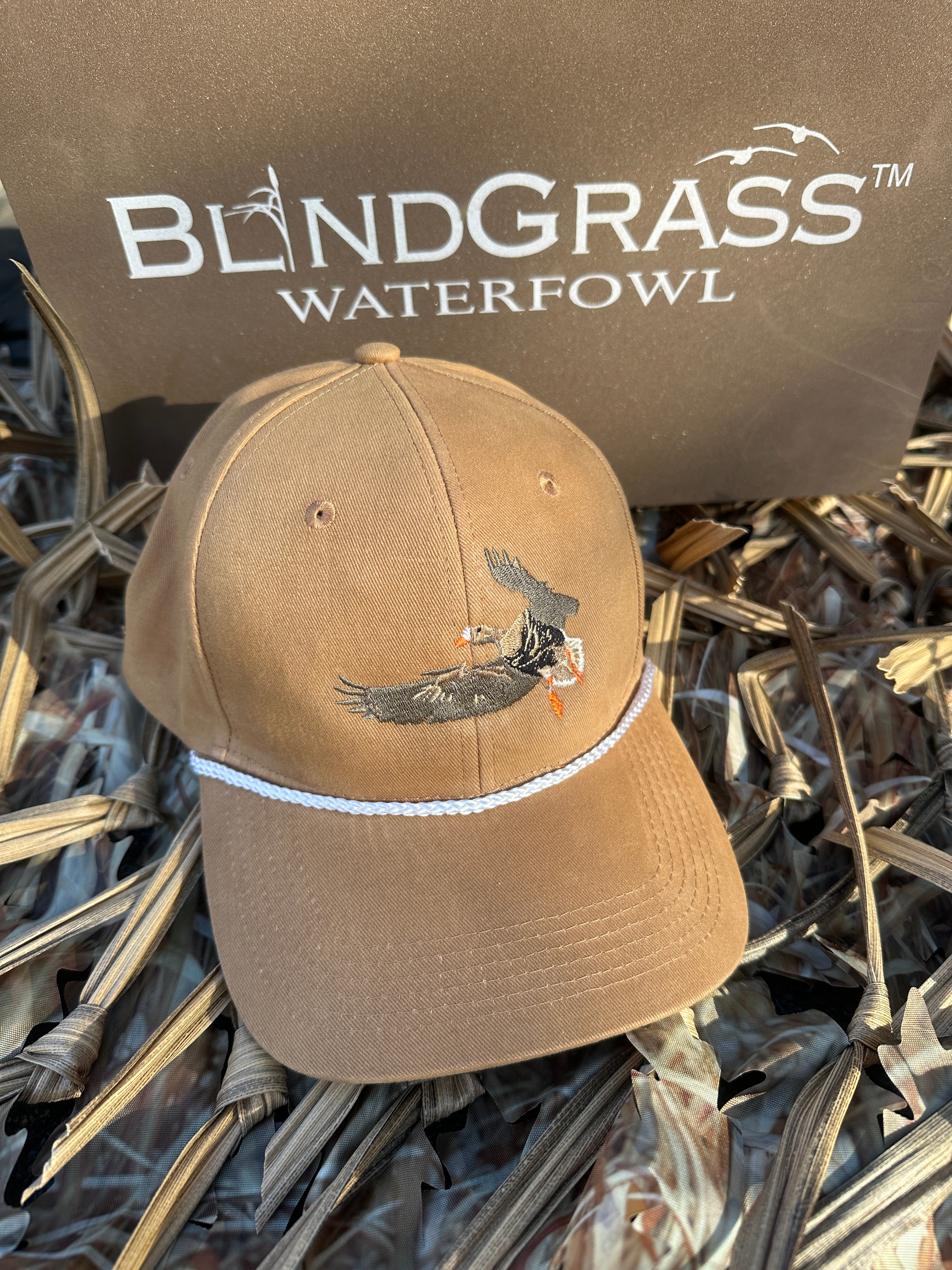Specklebelly Goose Rope Cap – BlindGrass